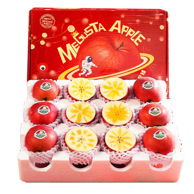 山东烟台苹果红富士水果顺丰