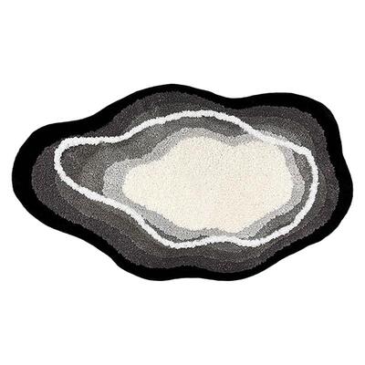 中古风客厅沙发植绒防滑地毯