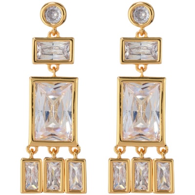 LUVAJ网红小香风高级感流苏耳钉