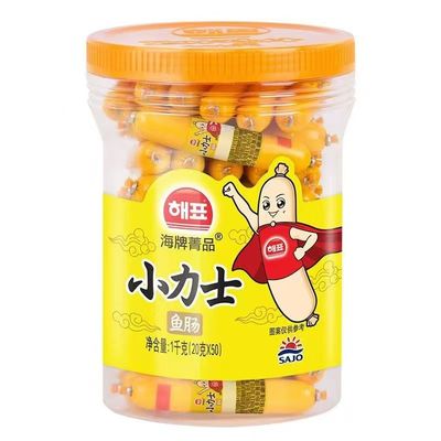 海牌菁品鳕鱼鱼肉肠小力士鱼肠
