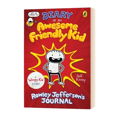 英文原版 Diary of an Awesome Friendly Kid: Rowley Jeffersons Journal 小屁孩日记番外篇 英文版儿童全英语书