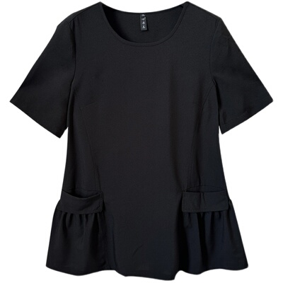 大码女装A字遮肚T恤宽松显瘦