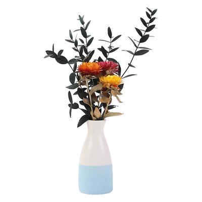 瓷古人简约花瓶干花摆件家居装饰