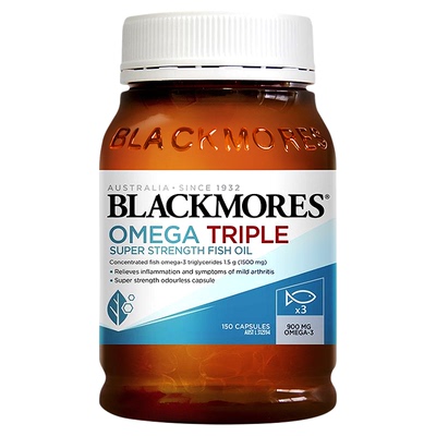 blackmores澳佳宝三倍鱼油正品