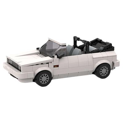 MK1Cabriolet赛车跑车MOC积木