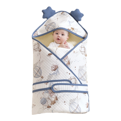 包被初生婴儿秋冬纯棉a类包单新生儿产房宝宝抱被薄款襁褓10月份