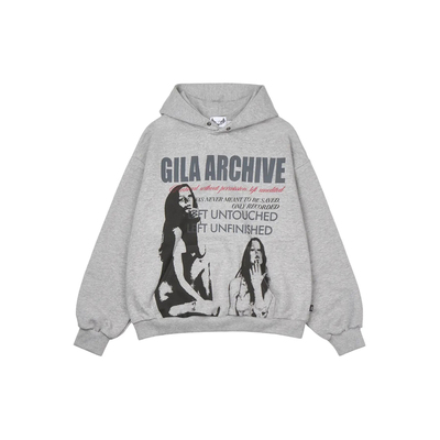 韩国明星同款gilaarchive卫衣潮