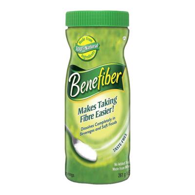 澳大利亚直邮Benefiber膳食纤维粉无糖低热量呵护肠胃健康261g