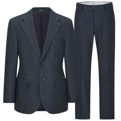 柏品秋冬进口面料商务西服套装