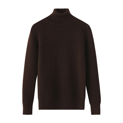 秋冬加厚羊绒女高领加绒一体绒