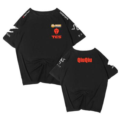 战队纯棉短袖衣服阿水同款