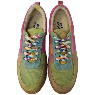 85Z补little现货印度choose kind SS25儿童帆布鞋室内鞋防滑透气