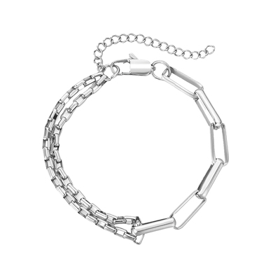 轻奢卡门拼接毛衣嘻哈个性手链