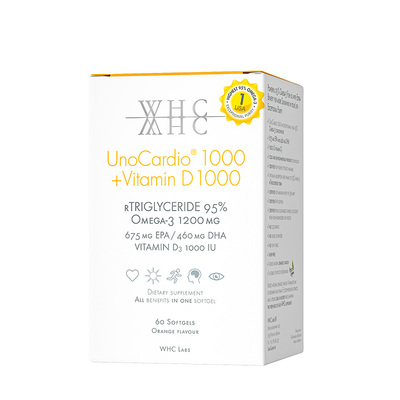 WHC小千金鱼油95%高纯度3盒装