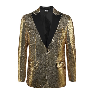 舞蹈表演西服肖战同款亮片西装上衣外套舞台演出歌手主持人男礼服