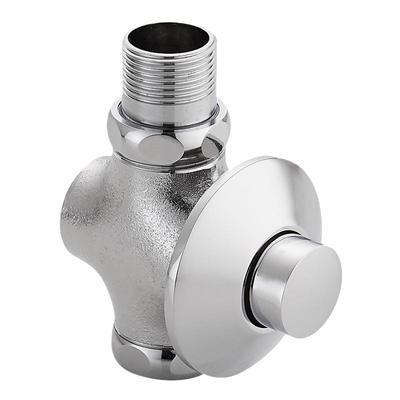 全铜手按蹲便器冲水器暗装手按式