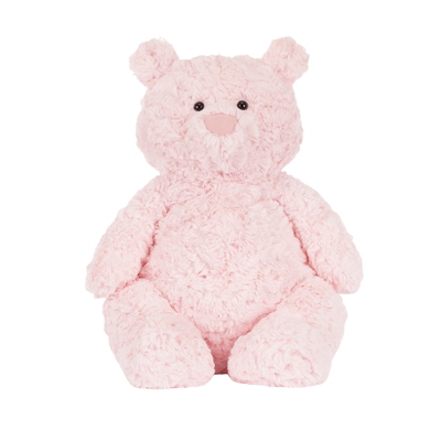 英国Jellycat莱奥拉熊毛绒娃娃安抚玩偶粉熊生日礼物礼盒秋冬新品