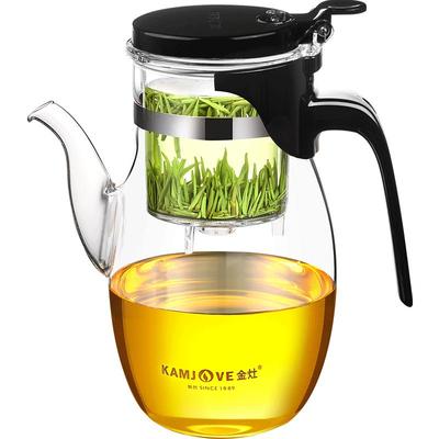 金灶耐热玻璃飘逸杯泡茶壶