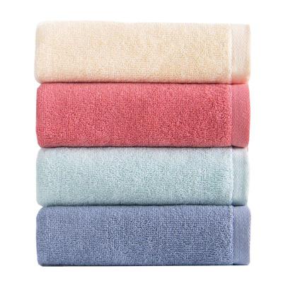 LOFTEX/亚光毛巾4条 洗脸洗澡家用纯棉吸水 速干 不易掉毛女干发