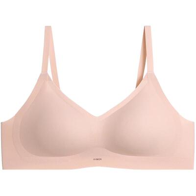 爱慕春夏NONOBRA内衣女无钢圈细肩带背心式舒适文胸AM17A773