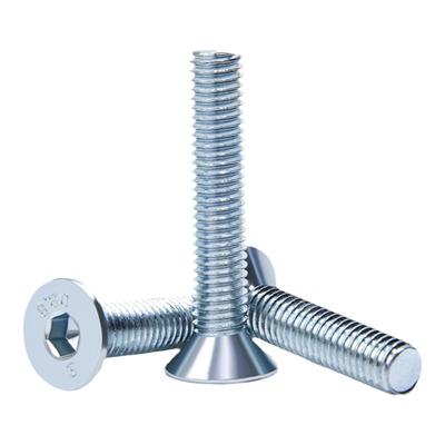 镀锌内六角螺丝沉头内六角10.9级