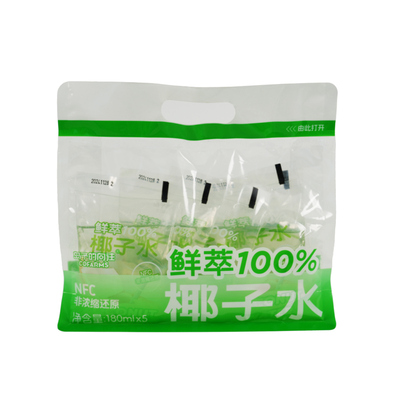 四种口味100%果汁饮料集合