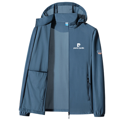 皮尔卡丹夏季薄款透气冰丝防晒衣