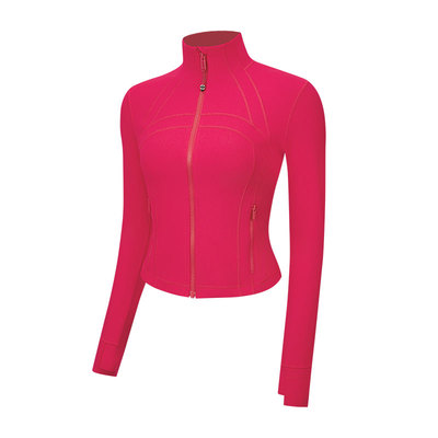Define 女士短款夹克 *罗纹 Nulu™ 芯吸丨lululemon丨LW3HOBS