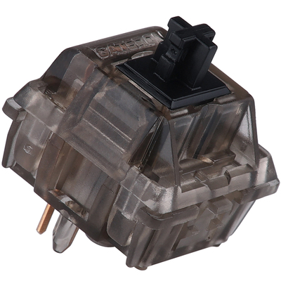 KBDfans GATERON佳达隆INK定制v2半透轴体镀黑弹簧线性轴体开关