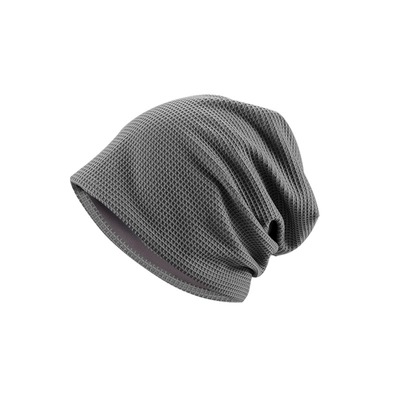 堆堆帽男潮春秋毛线针织帽女大头围冷帽子男士冬天包头帽保暖加深