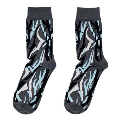 HBJ冠希同款荆棘中筒运动袜纯棉舒适透气运动滑板街头ins潮