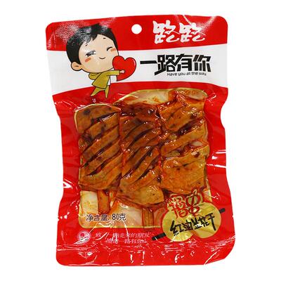 路路麻辣豆腐干零食开袋即食