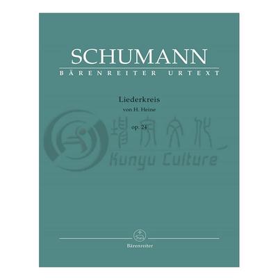 舒曼声乐套曲Op24总谱