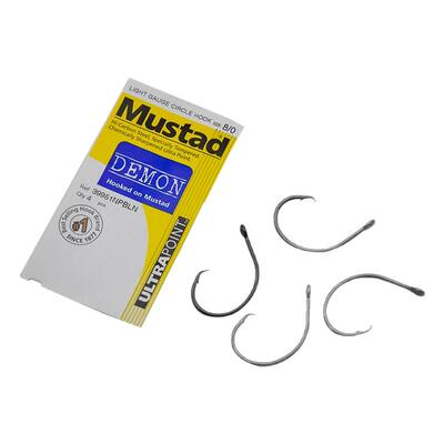 新品 Mustad鹰嘴钩慕斯达小恶魔39951鱼钩黑鱼鲶鱼甲鱼高碳矶钓海