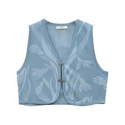 秋季新款宽松外搭叠穿无袖坎肩女