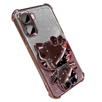 适用oppoa6x手机壳oppoa6c保护a6m硅胶套a6c透明PLT130可爱5g全包6v防摔oppo软140女6m款a6x带支架c5g镜子x5g