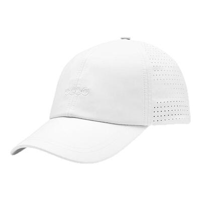 ECCO爱步棒球帽 2026春夏新款白色户外鸭舌帽子男女EG261C006G