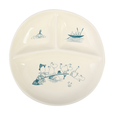 姆明分格盘陶瓷大众无规则隔味