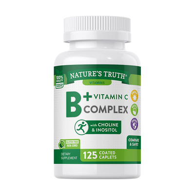 进口b族复合维生素片3瓶装 提高代谢B1B2B5B12复合多种VB熬夜上火