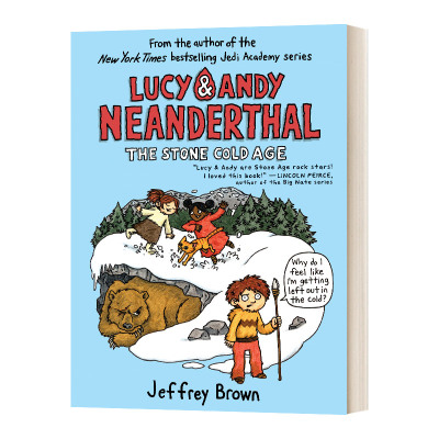 英文原版 Lucy & Andy Neanderthal 2 The Stone Cold Age 露西和安迪章节故事书2 英文版 进口英语原版书籍儿童外文书