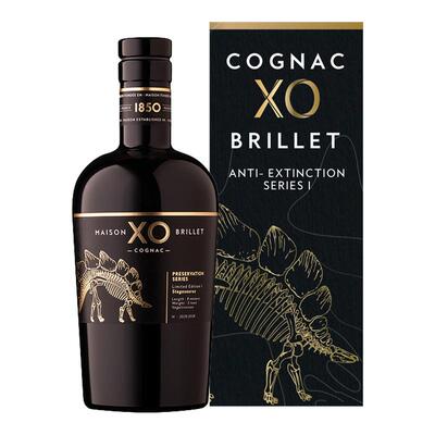 【剑龙限量版】MaisonBrillet百酩XO法国原装干邑白兰地洋酒700ml