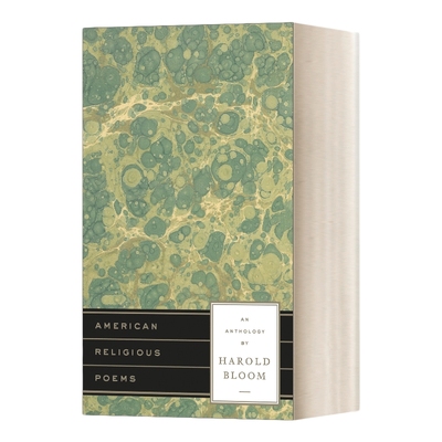 英文原版 American Religious Poems an Anthology by Harold Bloom  美国宗教诗歌:哈罗德·布鲁姆姆选集 精装 进口英语原版书籍