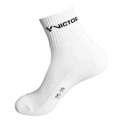 威克多VICTOR胜利毛巾底羽毛球跑步袜SK9105吸汗排湿中筒防滑