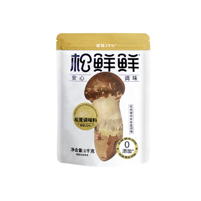 松鲜鲜松茸鲜调味料1kg商用提鲜减钠大袋鸡精炒菜凉拌煲汤家庭装