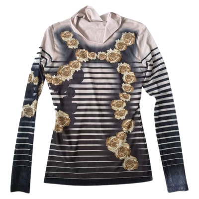 金色玫瑰复古时髦小姐姐上衣