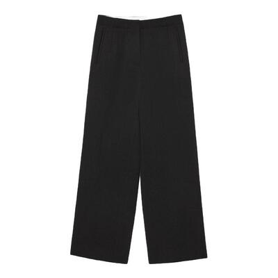 OVV秋冬女装进口面料简约时尚直筒休闲裤GTXFJ34101A