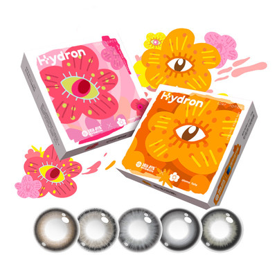 海昌Artist美瞳日抛30片长期主义近视隐形眼镜大小直径棕色带度数