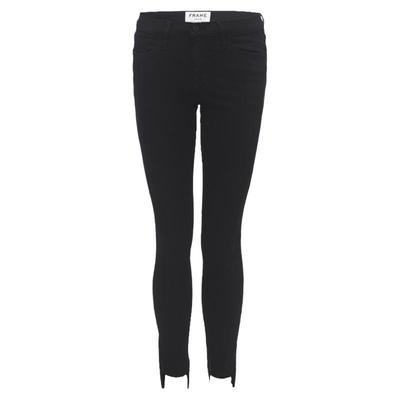 FRAMEDENIM女中腰紧身牛仔裤