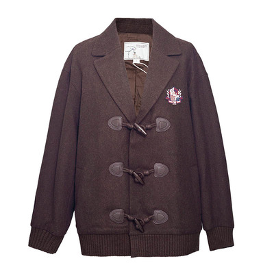 D-HARRY/迪哈利咖啡色西装外套