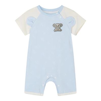 ibaby×outlast太空科技恒温新生儿连体衣婴儿哈衣爬服夏薄款